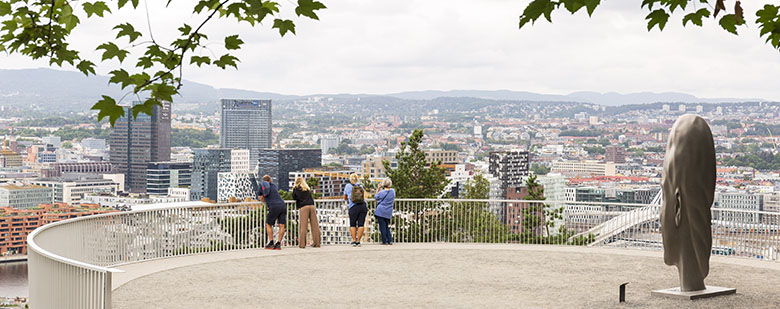 Free views from the hills of Ekeberg